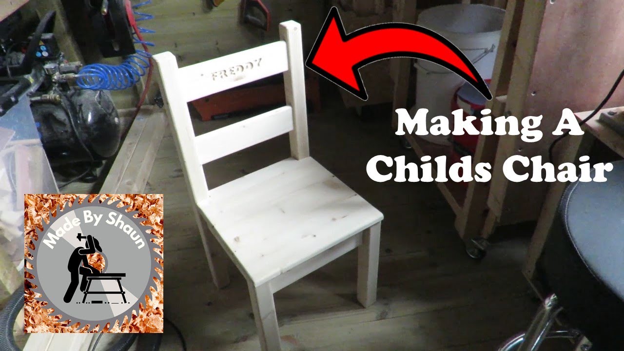 Making A Toddlers Chair| My First Proper Project - YouTube