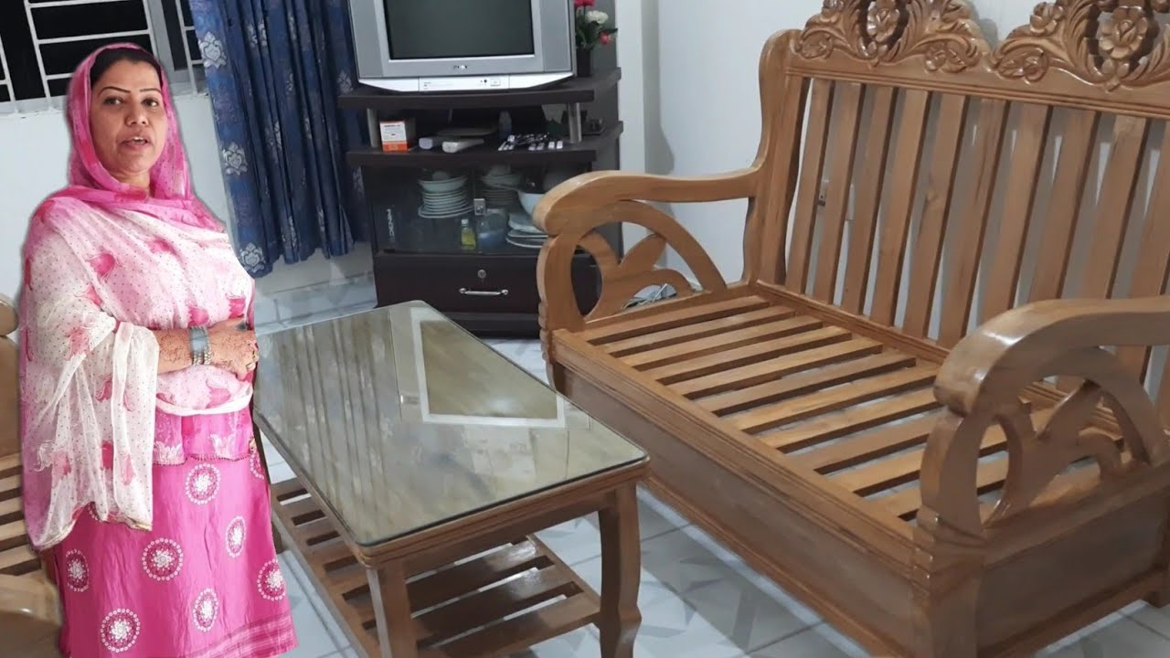 এক সেট সেগুন কাঠের সোফা কিনেছি এবং আপনাদের সাথে শেয়ার করছি| Rupa ...