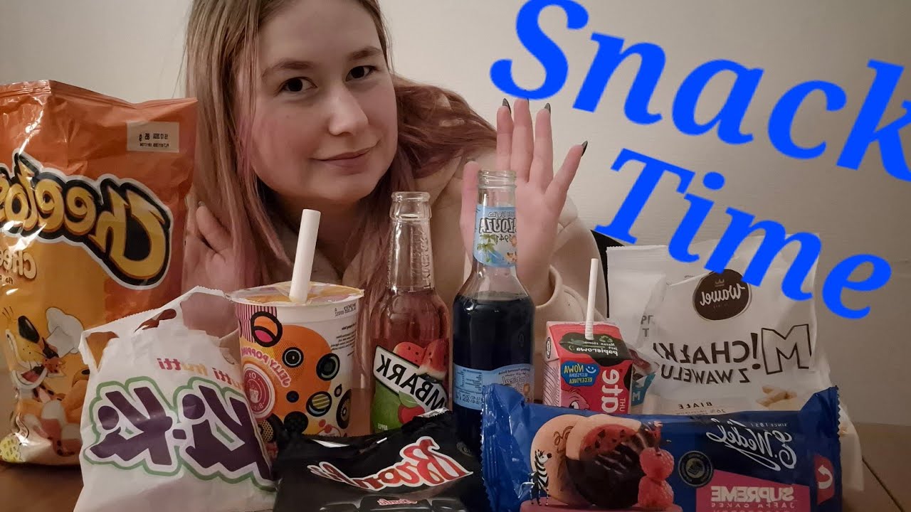 Trying different snacks. - YouTube