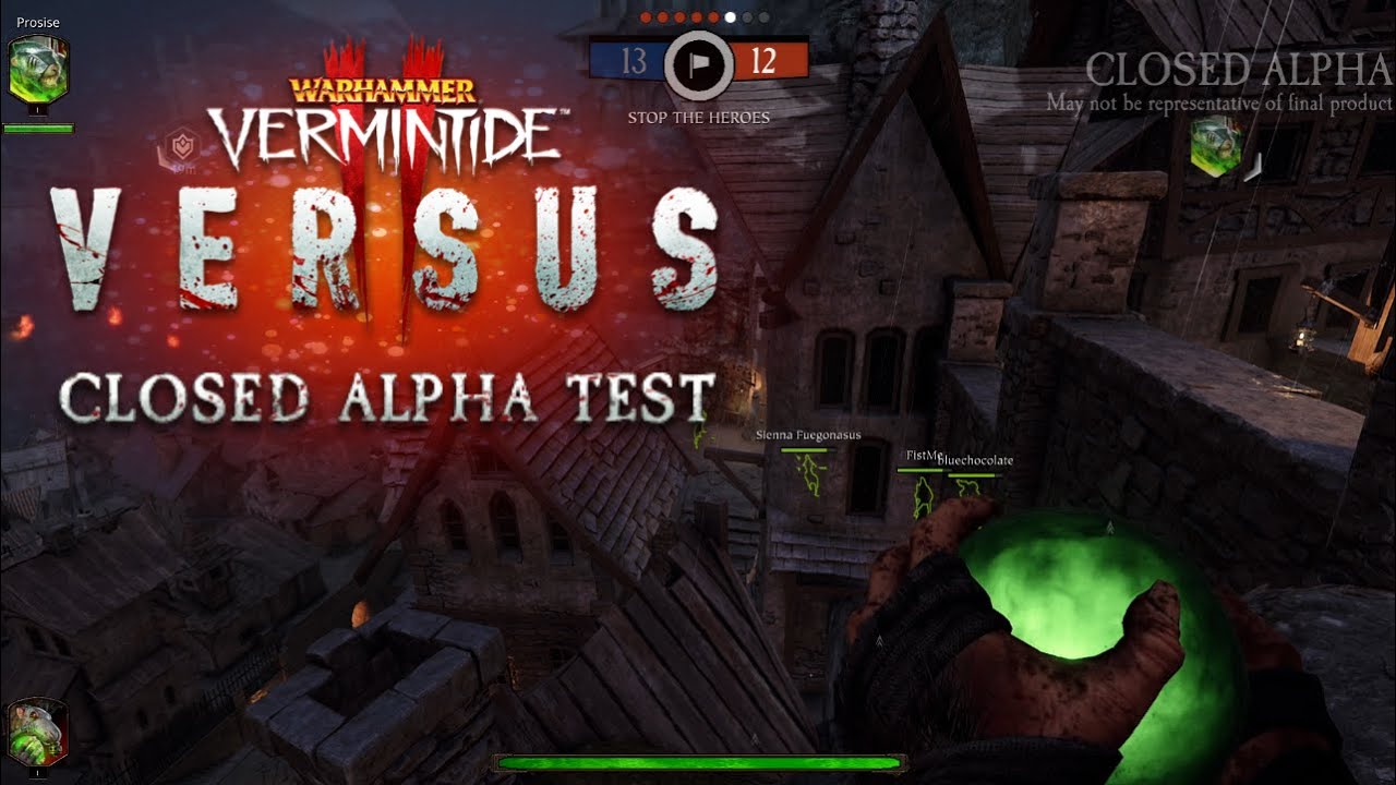 Vermintide 2: Versus [Closed Alpha Test] - Play as Both the Heroes ...