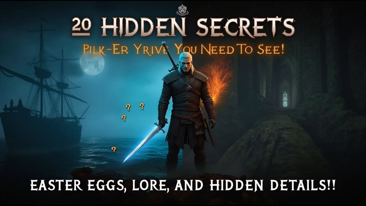 20 Hidden Secrets in The Witcher 3 That You Need to See! - YouTube