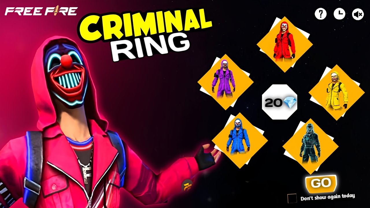 CRIMINAL BUNDLE RETURN IN FREE FIRE🤯 | FREE FIRE NEW EVENT | FF NEW ...