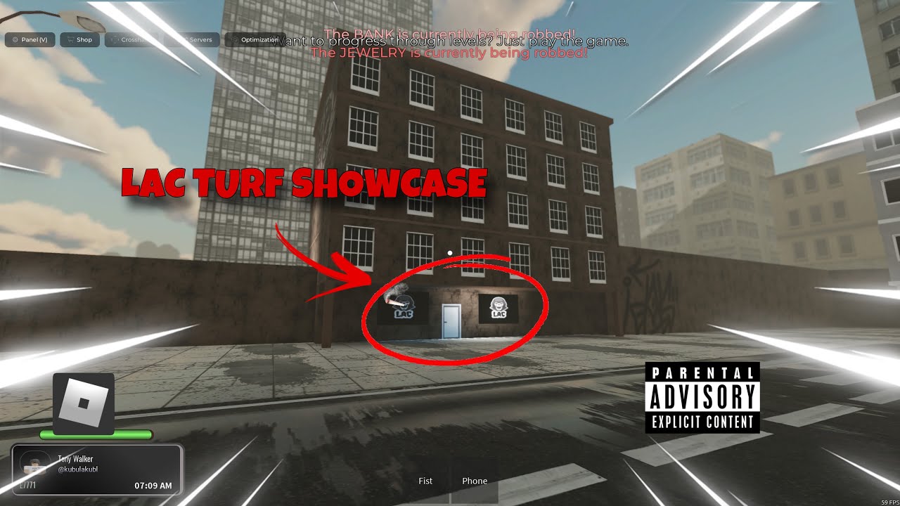 LAC TURF SHOWCASE STREETZ WAR 2 #hood #roblox #sw2 #streetzwar2 #new ...