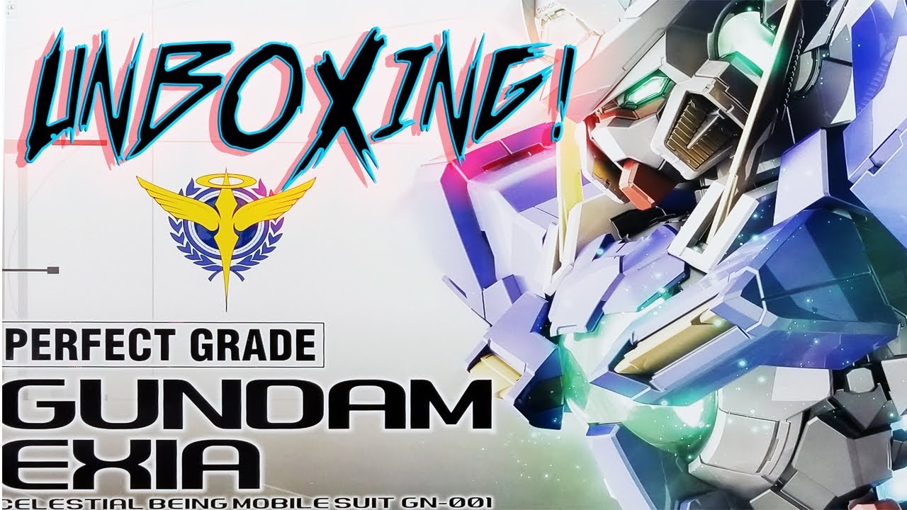 Perfect Grade Gundam Exia UNBOXING! - YouTube