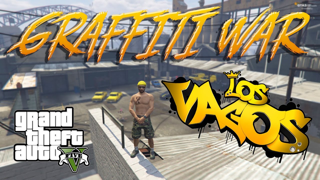 Graffiti War и новая база банды Vagos в GTA 5 RP 🔥 - YouTube
