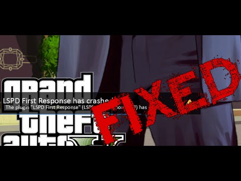 How to Fix LSPDFR crashing in game error - Trial & error method - GTA 5 ...
