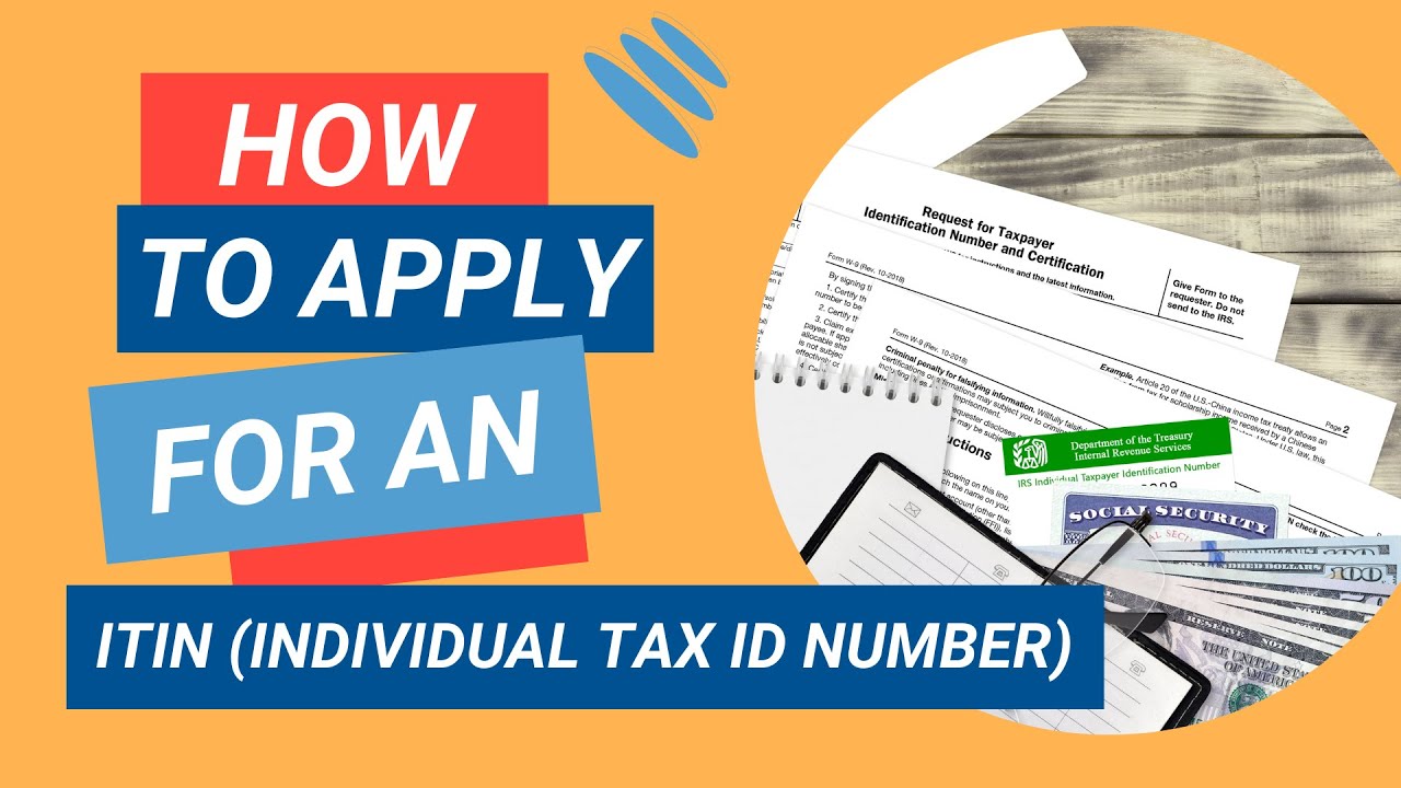 How To Apply For An ITIN YouTube