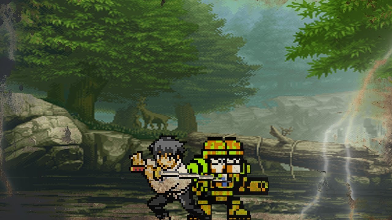 Yuta Okkotsu VS SearchMan: (Short sprite animation) - YouTube