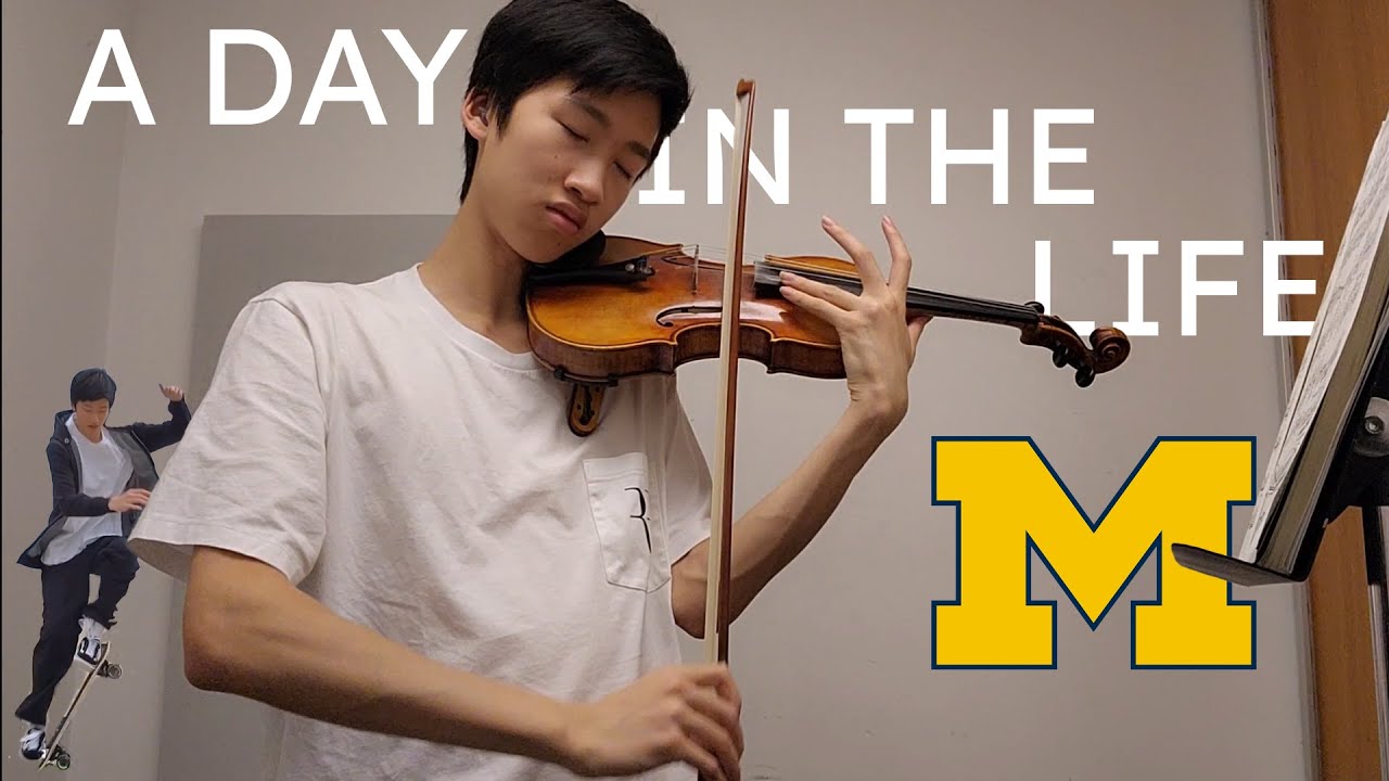 A DAY IN THE LIFE at University of Michigan | Music School - YouTube
