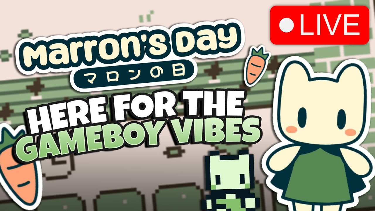 Maybe this cute Game Boy game will fix me | Marron's Day FULL ...