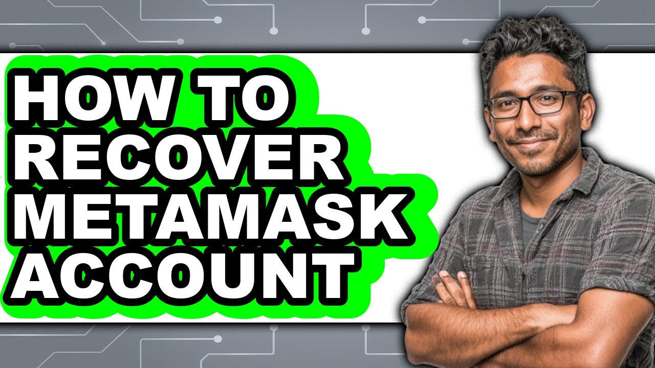 How to Recover MetaMask Account - Full Guide - YouTube