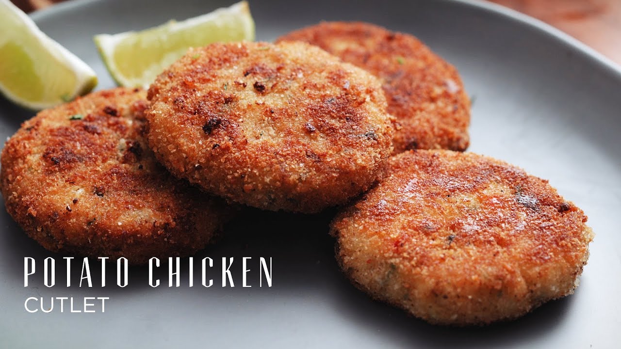 Potato Chicken Cutlets Recipe That Anyone Can Make - YouTube