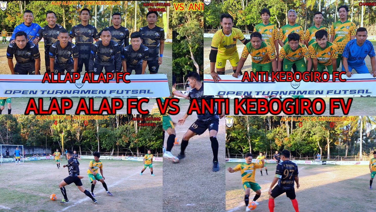 alap alap fc vs anti kebogiro fc - YouTube