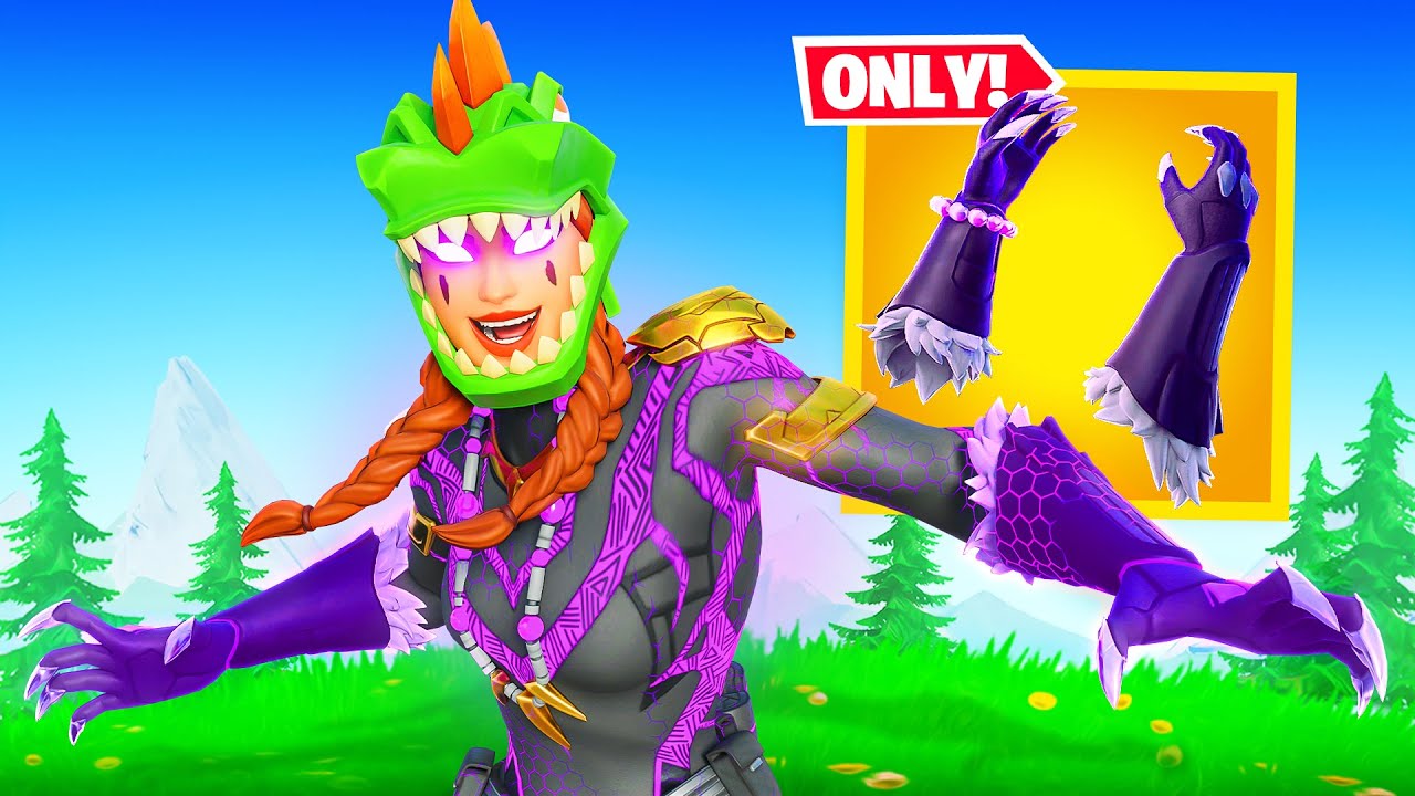 The *SHURI CLAWS* ONLY Challenge in Fortnite! - YouTube