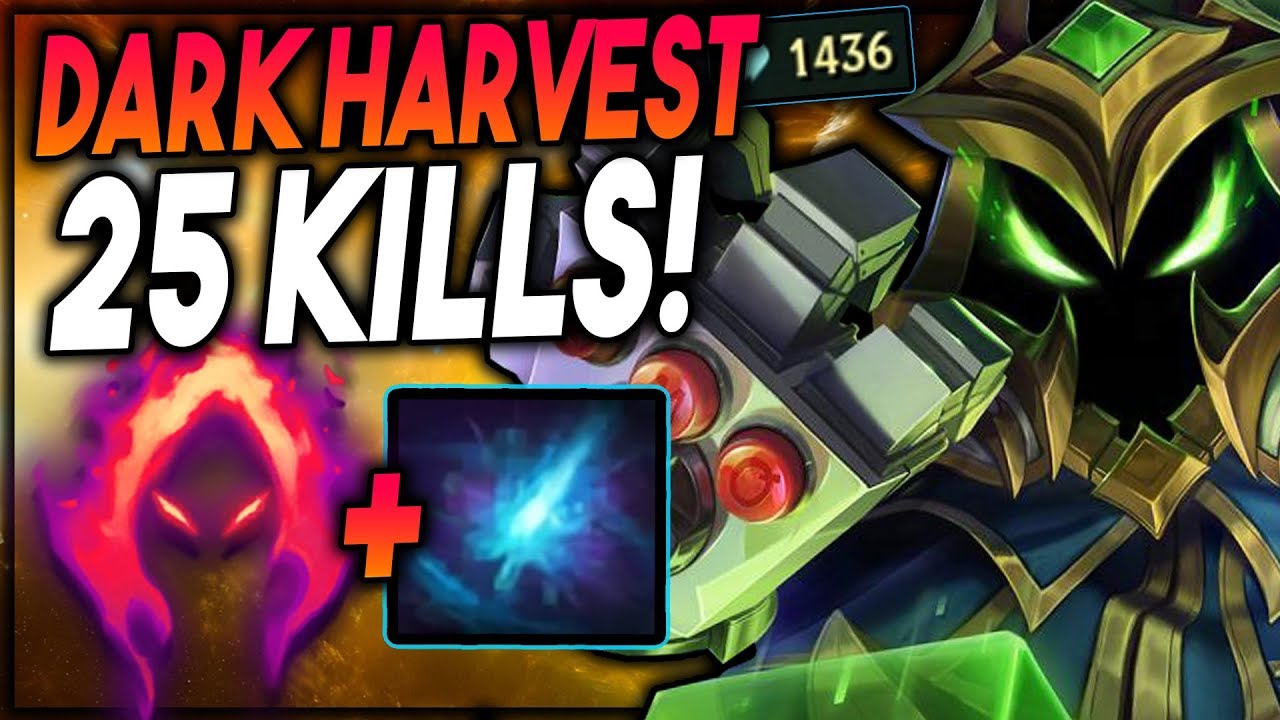 NEW DARK HARVEST RUNE IS BROKEN ON VEIGAR!! INCREDIBLE VEIGAR ONE SHOTS ...