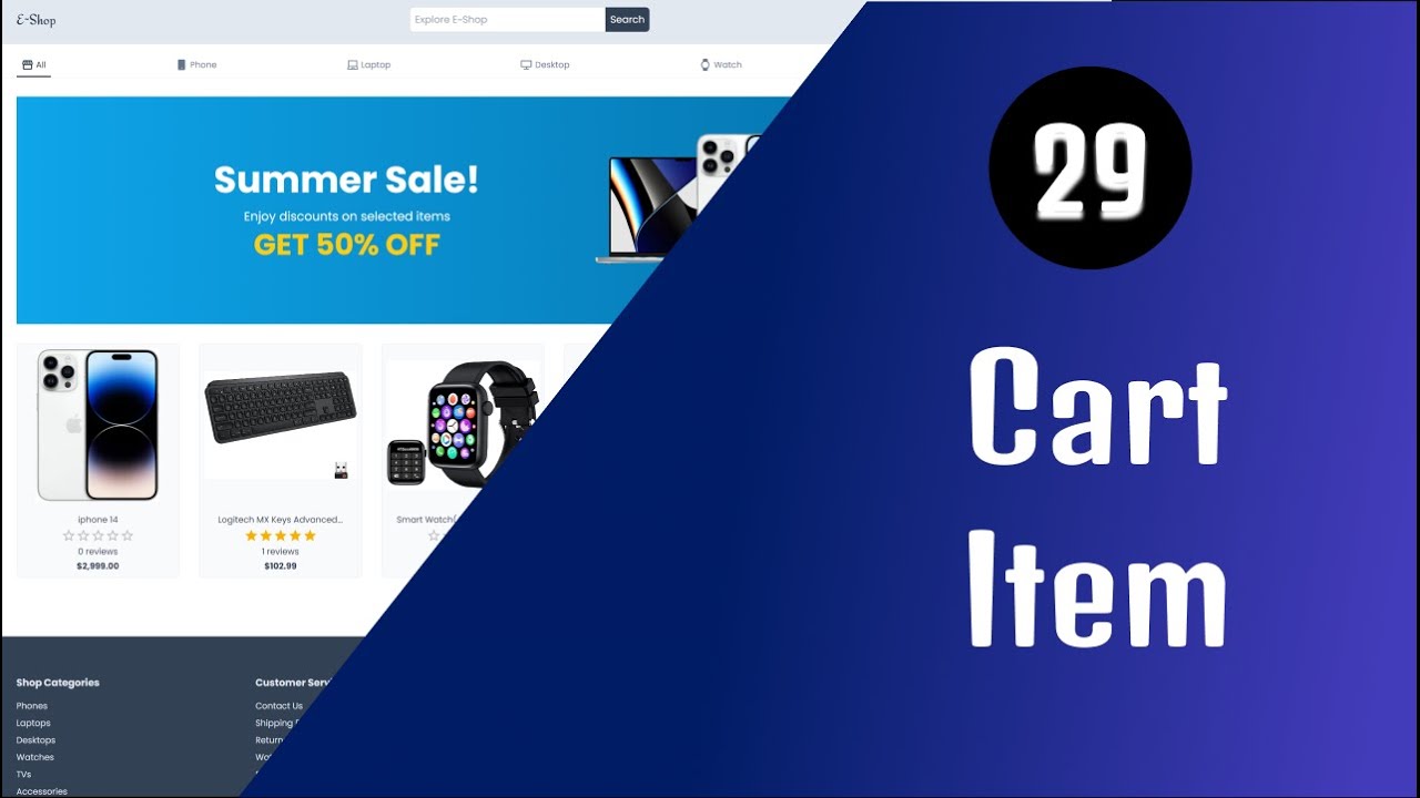 Next13 Fullstack E-Commerce 🛒 - 29 Cart Item Design | React.js & Typescript 🔥 - YouTube