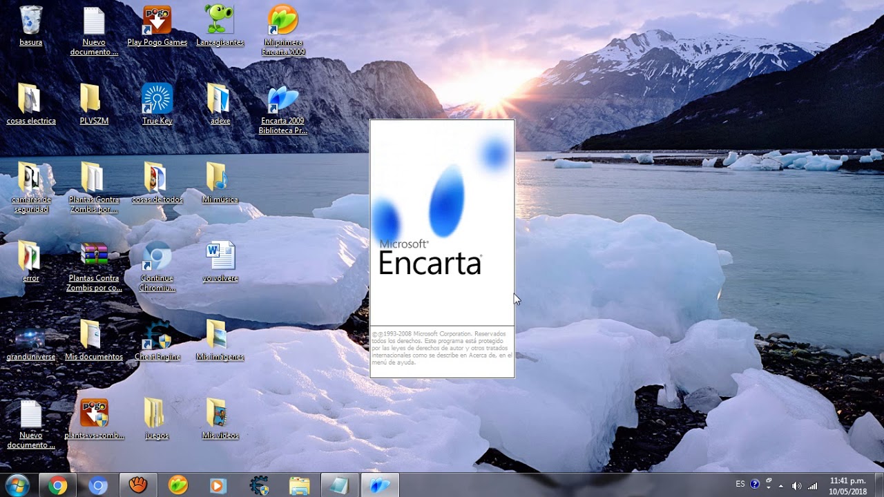 como se utilisa el encarta 2009 biblioteco dvd - YouTube