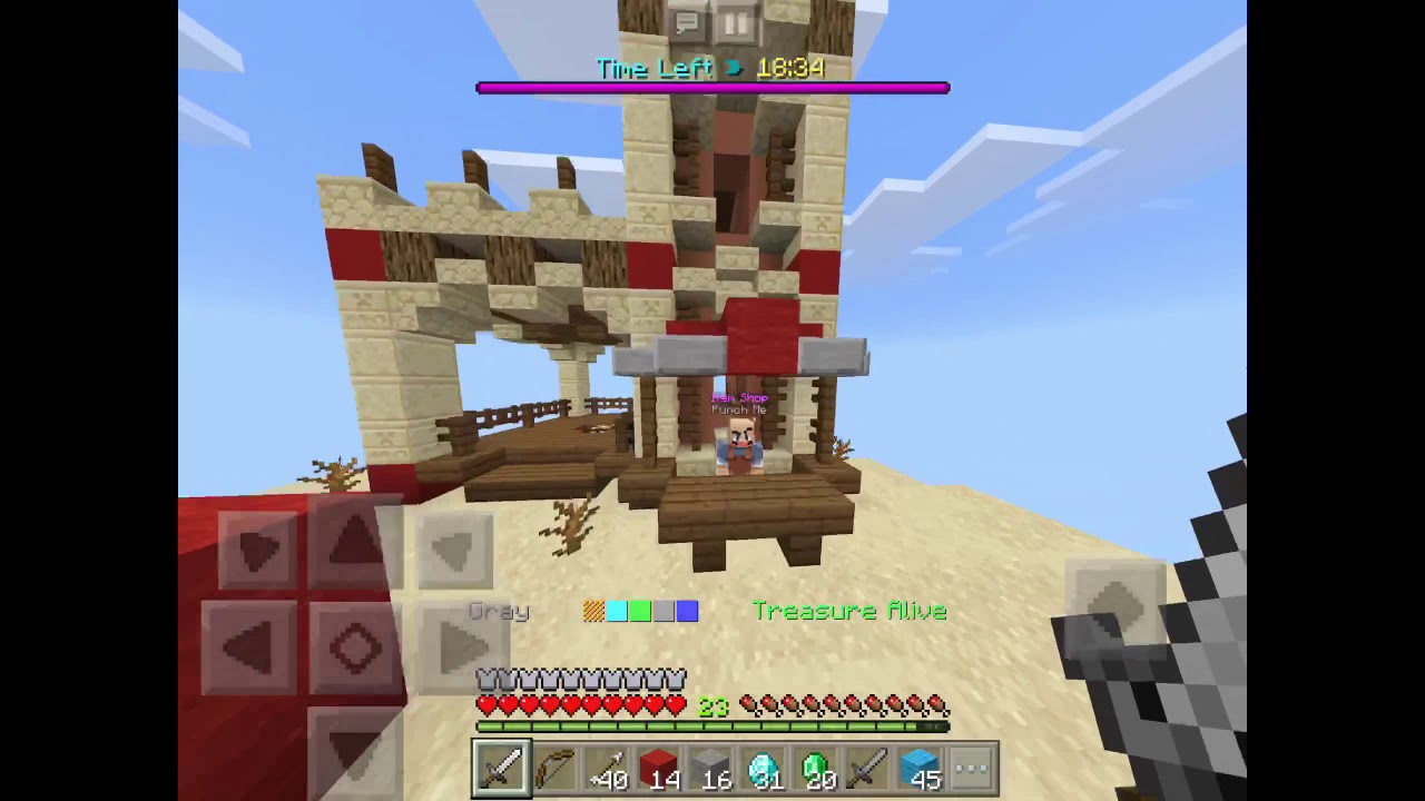 Minecraft- Hive Treasure Wars - YouTube