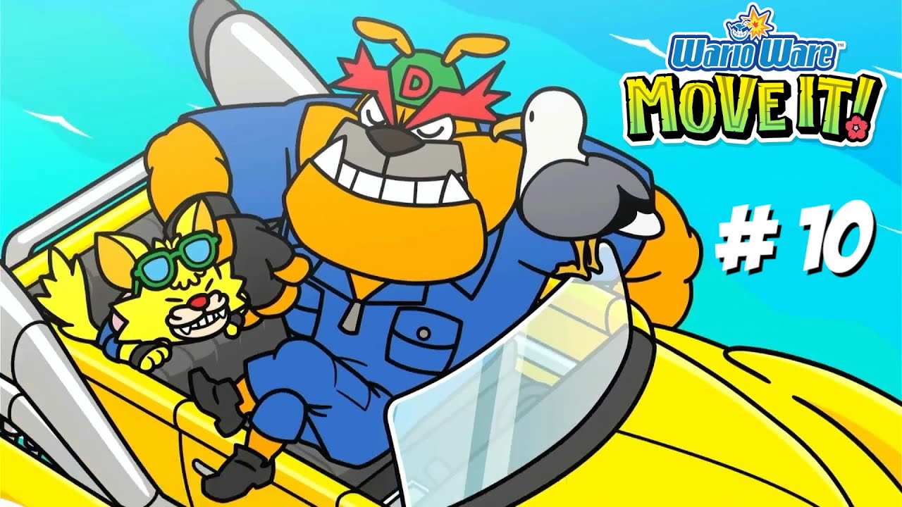 Warioware: Move It! Walkthrough 10: Dribble & Spitz Makin' Waves - YouTube