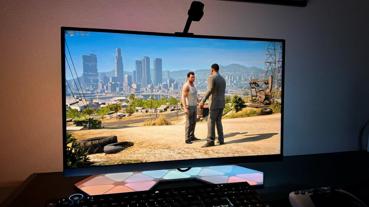 GTA 5 Looks INCREDIBLE on this 27" 4k Mini LED Gaming Monitor | INNOCN ...