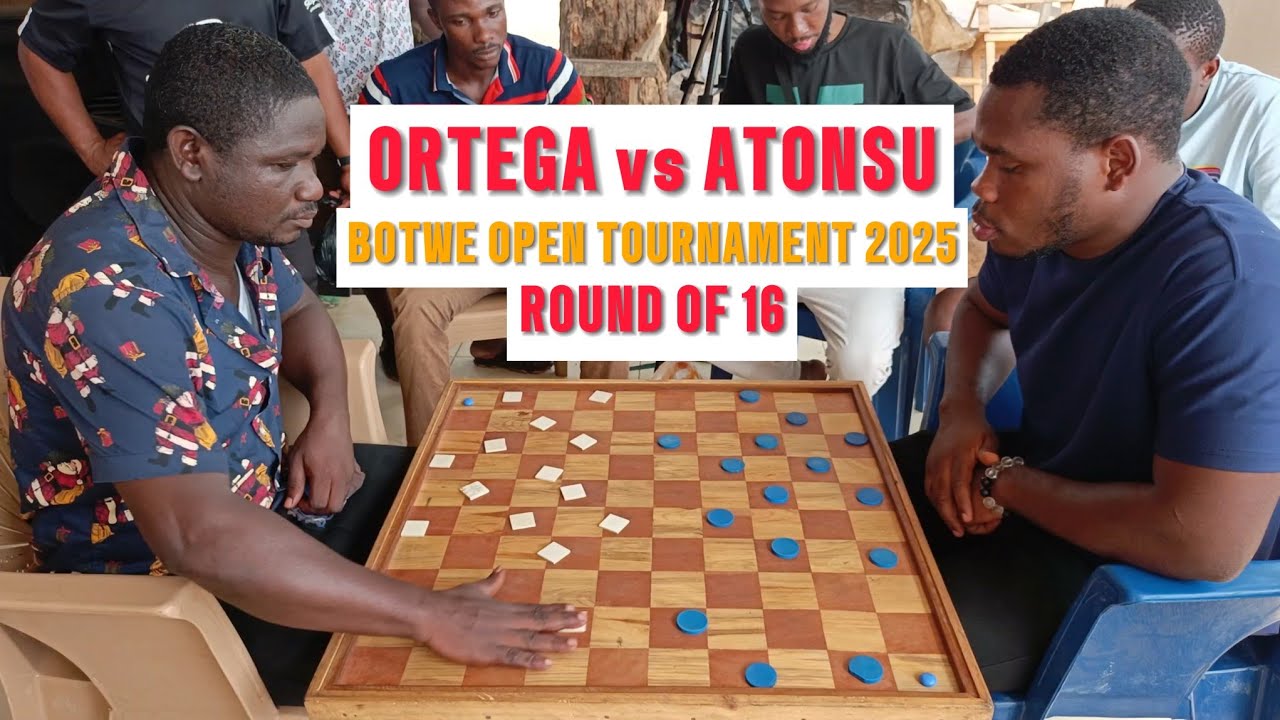 Ortega vs Atonsu. Botwe Open Tournament 2025. Round Of Sixteen - YouTube
