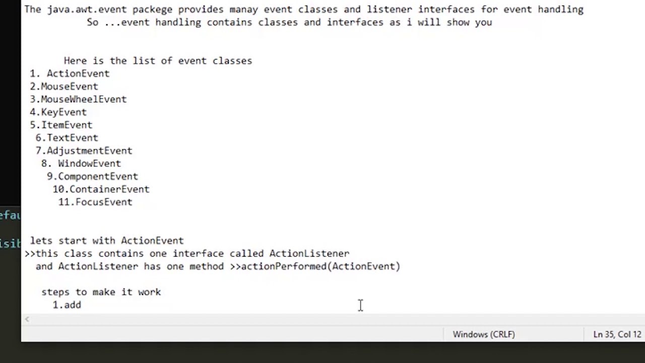 Swahilitz Java Programming Lecture 11 Youtube
