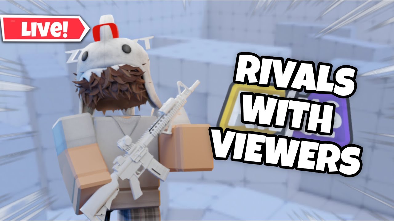 🔴RIVALS with VIEWERS! - 1V1ing VIEWERS AND MORE! 🔴 - YouTube
