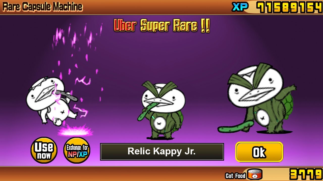 The Battle Cats - Unit Relic Kappy Jr. 古代河童 - YouTube