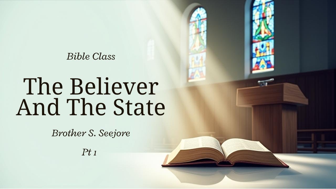 The Believer And The State! by Brother S. Seejore | COC Cunupia Online ...