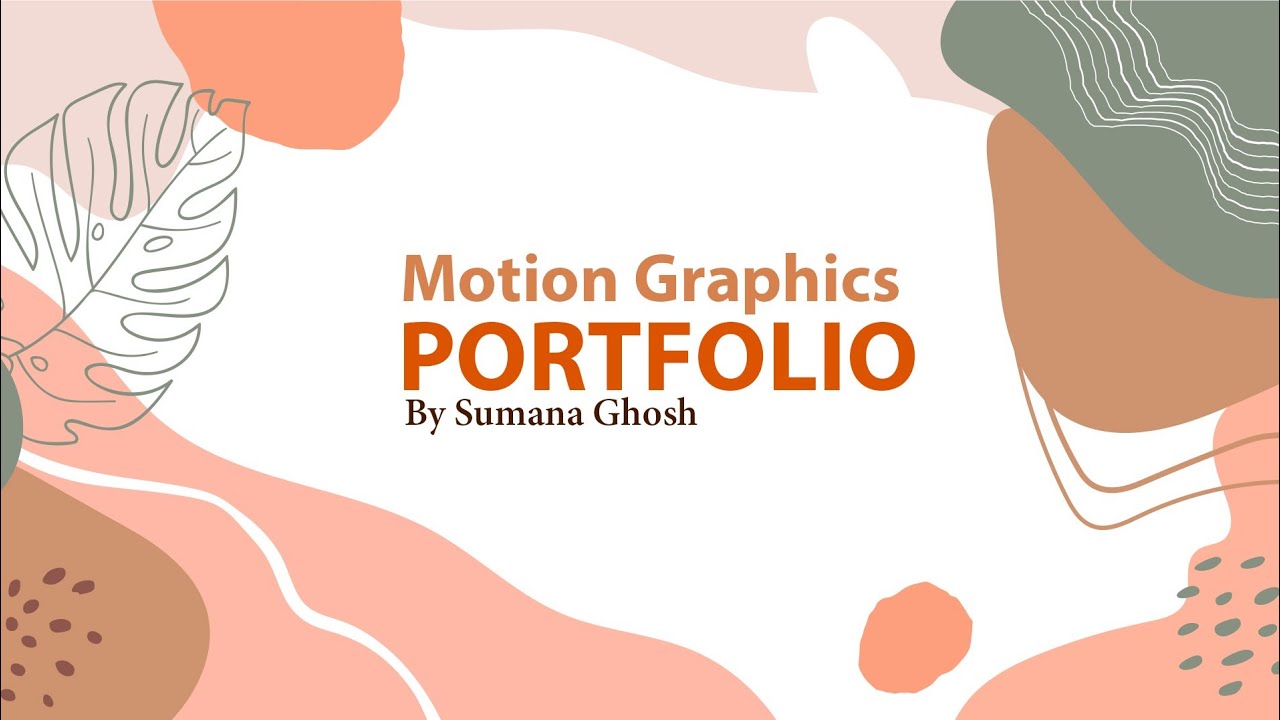 Portfolio motion graphics/ After Effects/ Motion graphics #aftereffects ...
