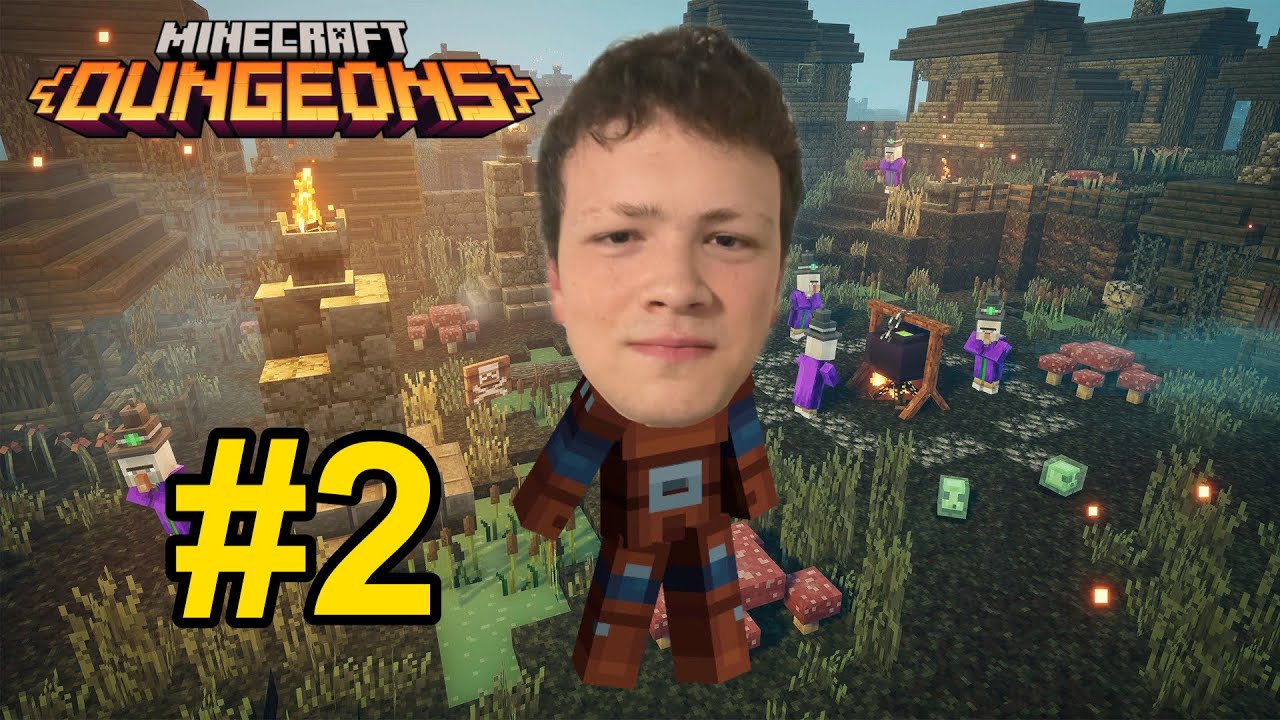 Things are INSANE! Minecraft Dungeons Part 2 - YouTube