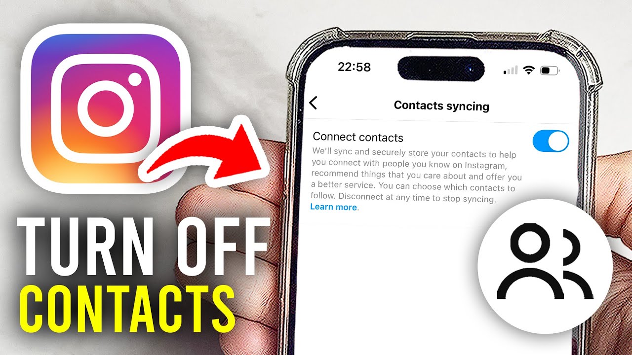 How To Turn Off Sync Contacts On Instagram - Full Guide - YouTube