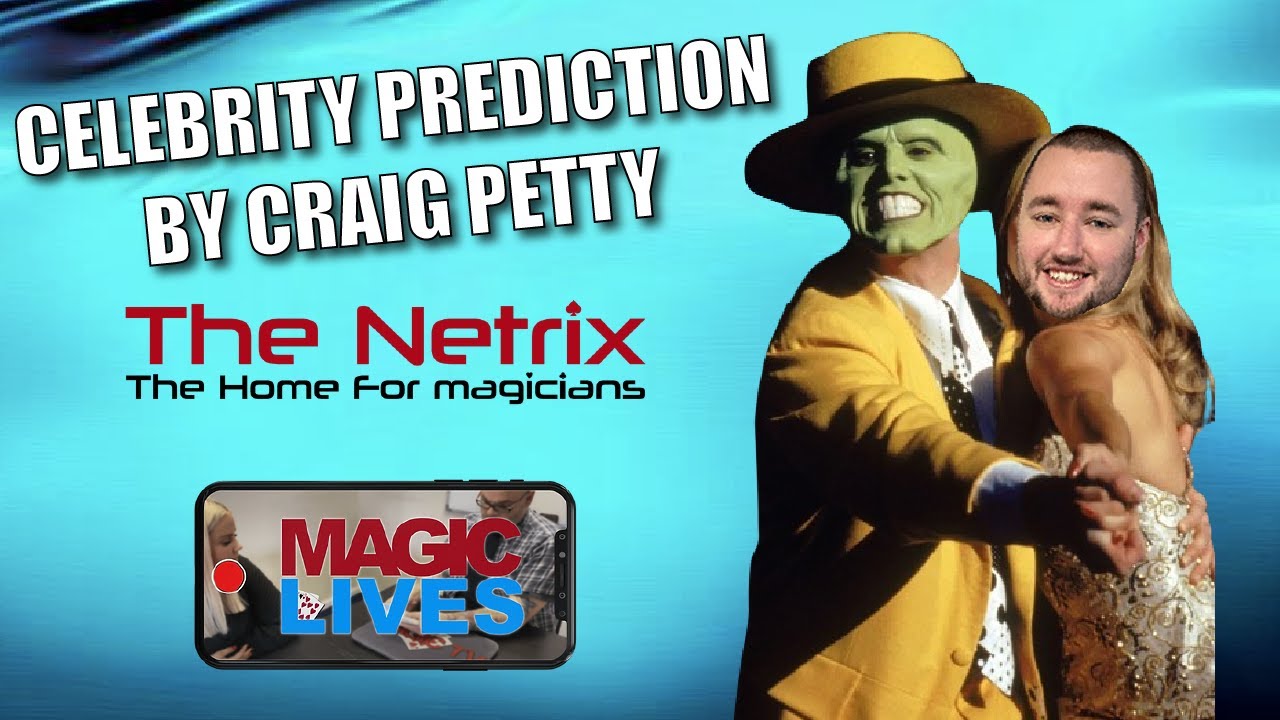 Celebrity Prediction by Craig Petty | Coming To The Netrix On Monday ...