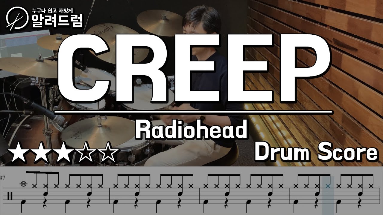 Radiohead (라디오헤드) - Creep DRUM COVER - YouTube