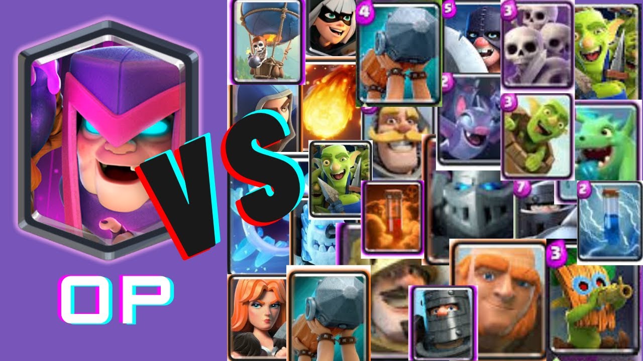 TESTING MOTHER WITCH WITH ALL 102 CARDS OF CLASH ROYALE .BEST WAYS TO ...