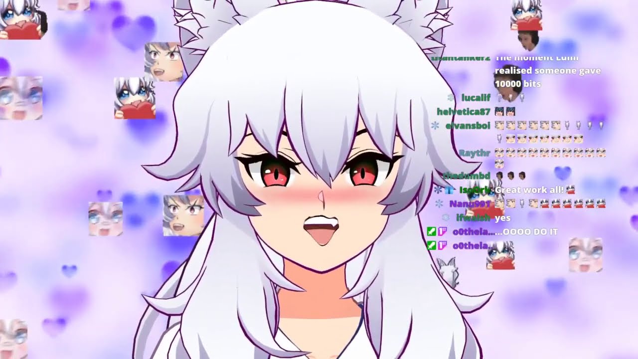 Lumi reveals her TRUE FACE on stream! - YouTube