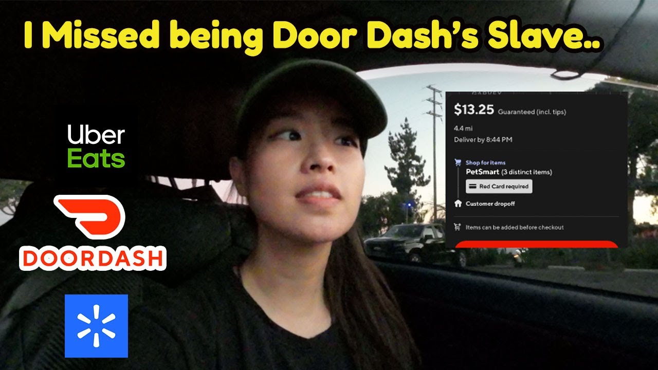 I Missed Being Door Dashs Slave 😅 Uber Eats Ride Along Walmart Spark