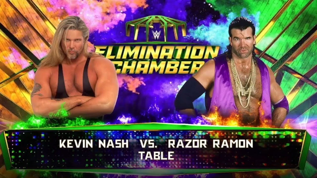 WWE RAZOR RAMON vs KEVIN NASH - YouTube