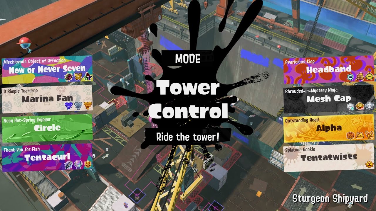 【Splatoon3】X Rank | Tower Control #45 - YouTube