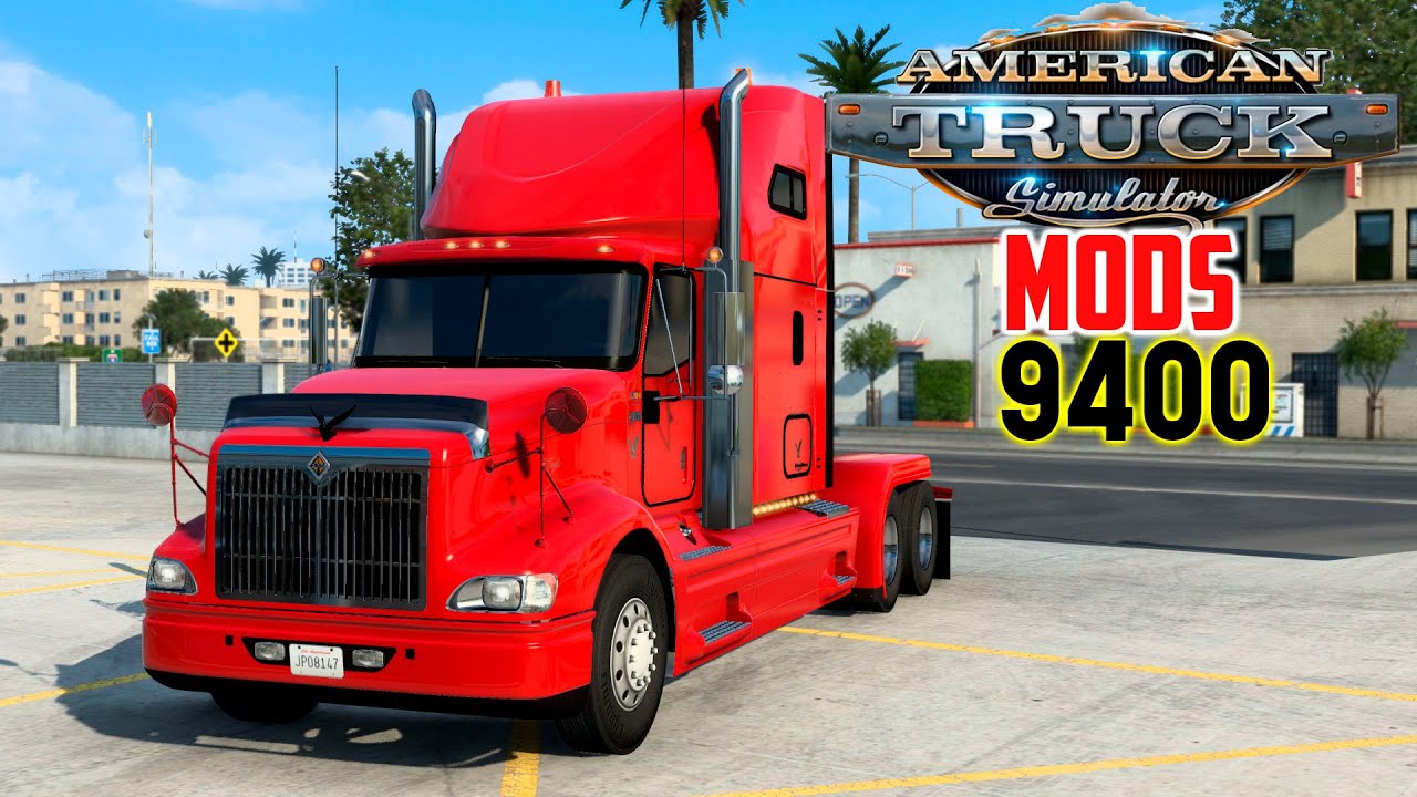 International 9400i | American Truck Simulator | 1.40 - 1.41 - YouTube