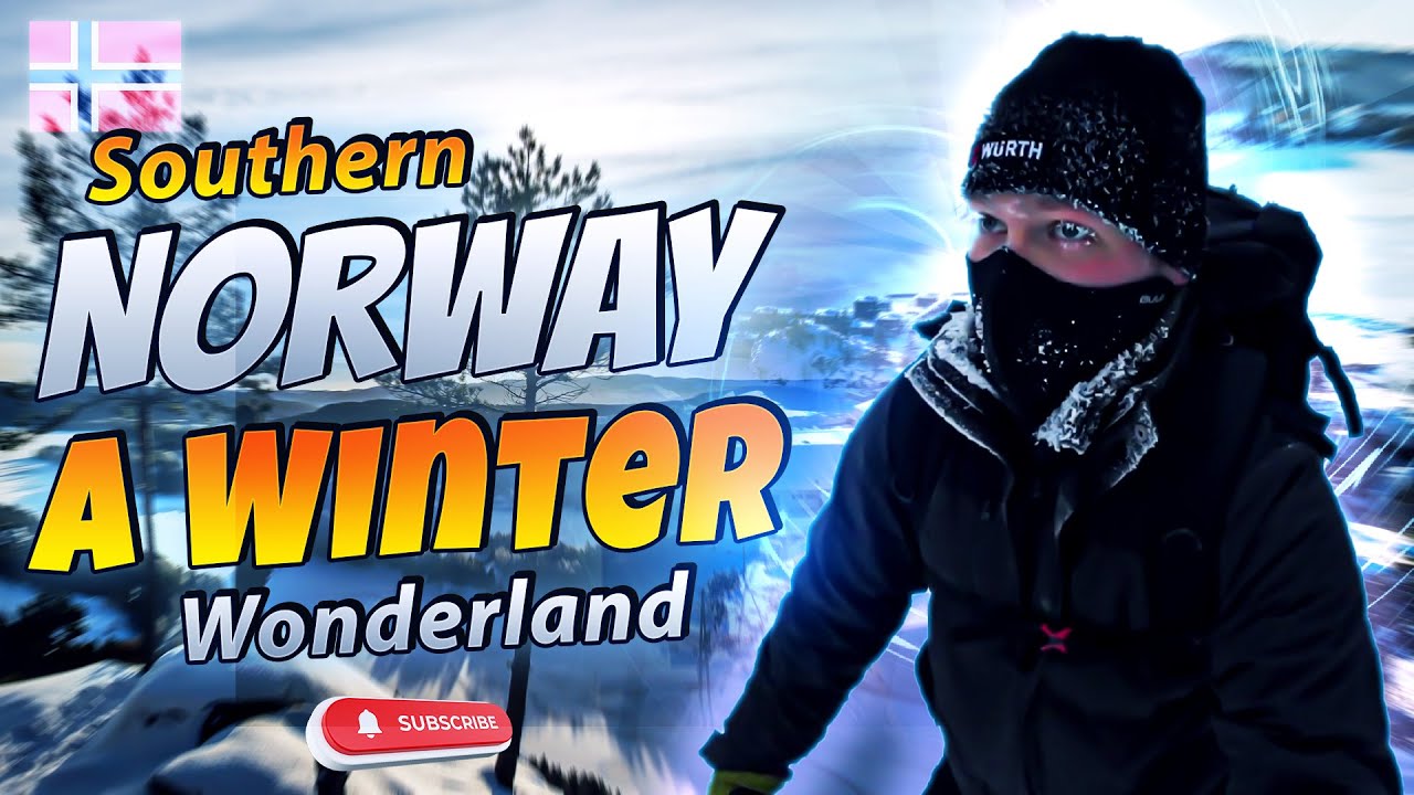 Norway is Freezing!! Southern Norway Winter AMAZING [4k] View 🇳🇴 ️ ...