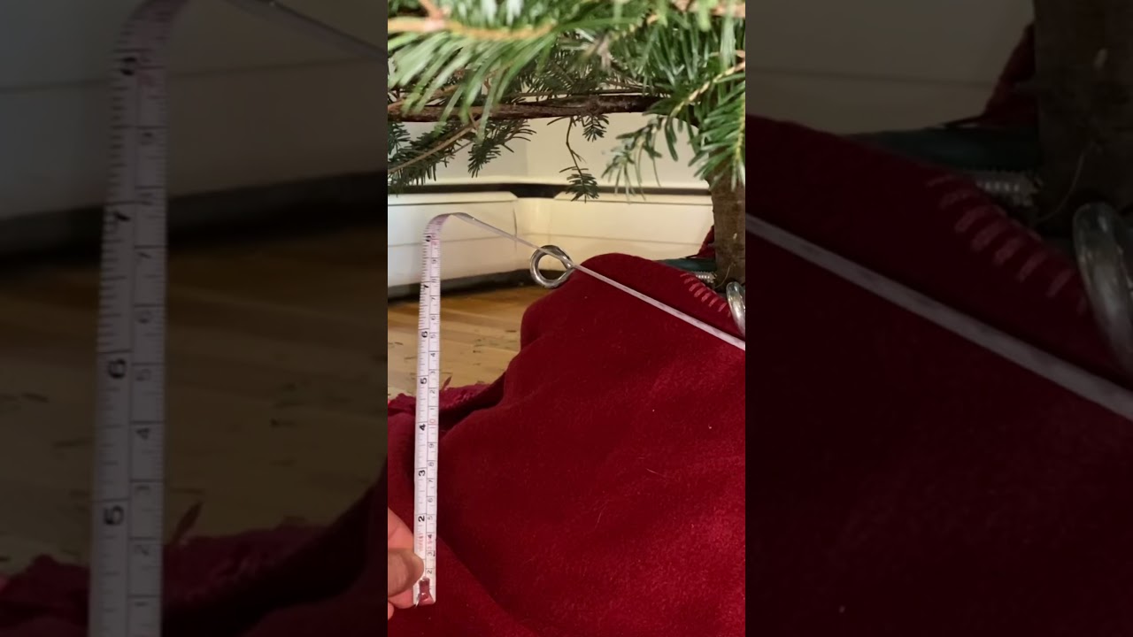 Christmas tree watering siphon - YouTube