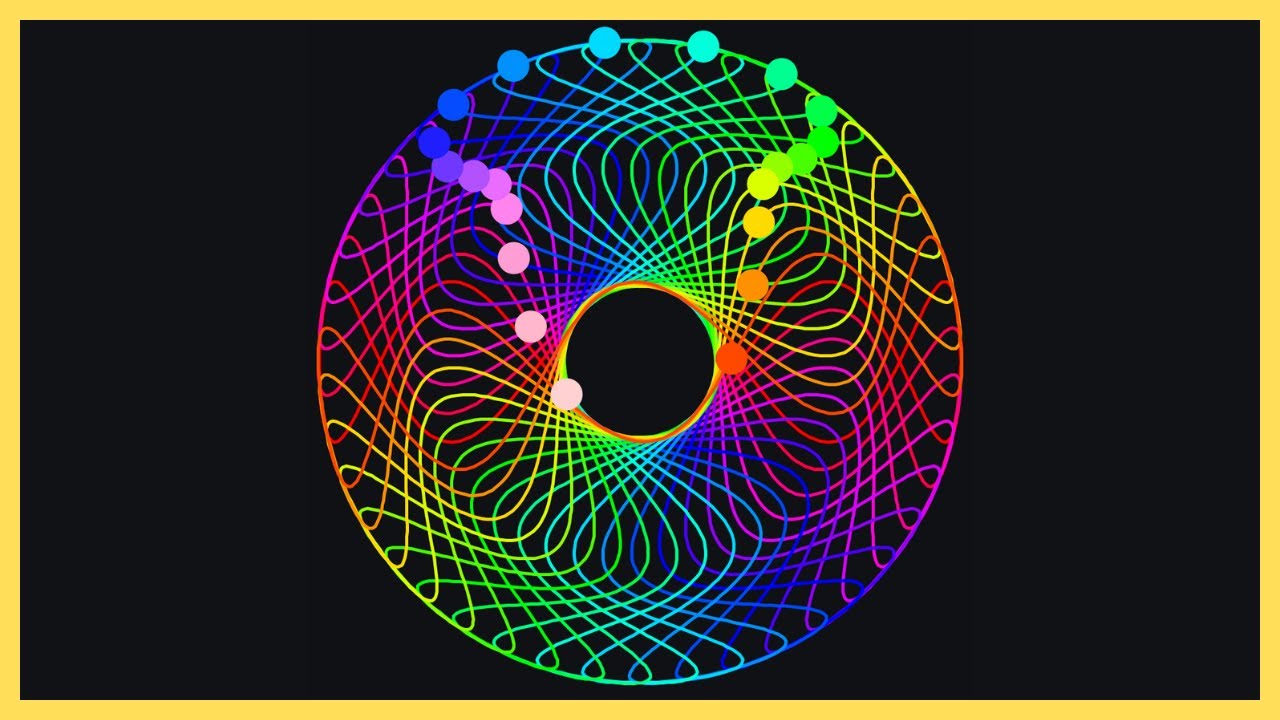 Quintuple Link Infinity Pattern Pendulum Wave | Melodic Minor Scale - YouTube