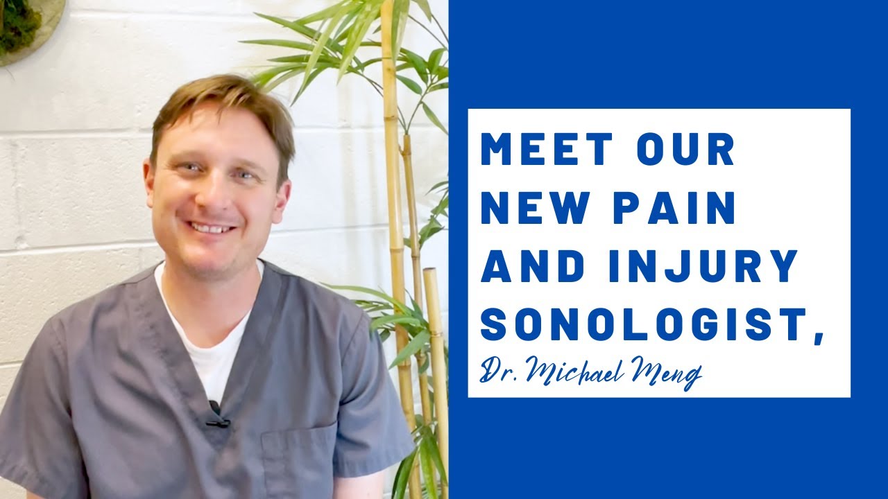 Meet Dr. Michael Meng | Our New Pain and Injury Ultrasonologist! | Meet ...