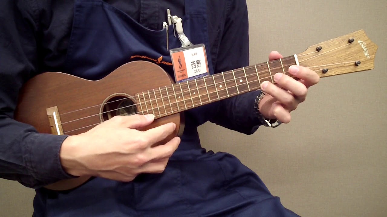島村楽器松本店ウクレレ試奏動画 Collings UC1 - YouTube