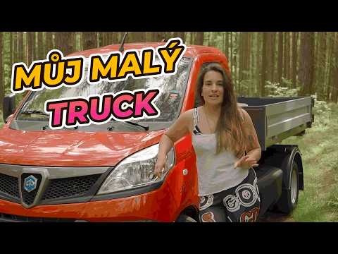 MŮJ MALÝ TRUCK - HÁKOVÝ NOSIČ PIAGGIO