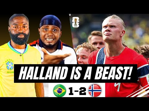 BRAZIL 1-2 NORWAY 😳😱 | HAALAND STUNS BRAZIL! Norway Pull Off A HUGE World Cup Upset 🇳🇴 #worldcup2026