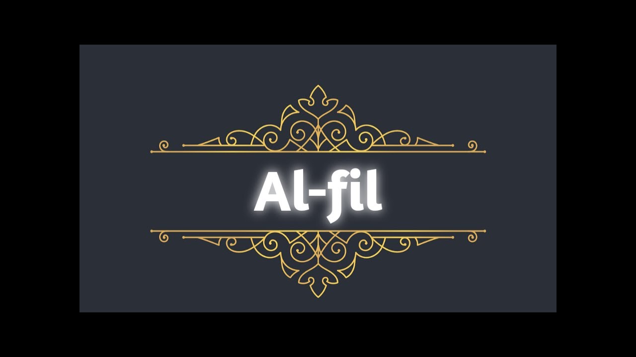 murottal surah Al fil beserta terjemahan