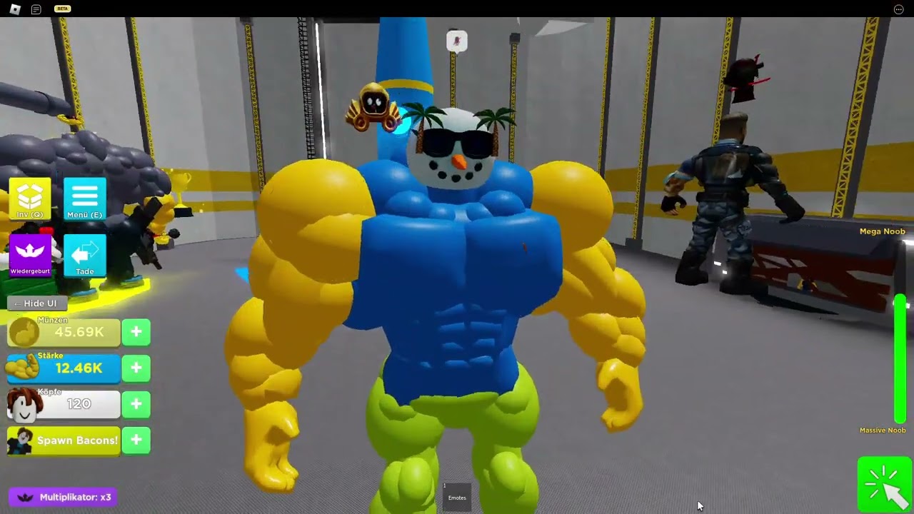 💪Mega Noob Simulator💪| LENNY F | Part 3 | ROBLOX - YouTube