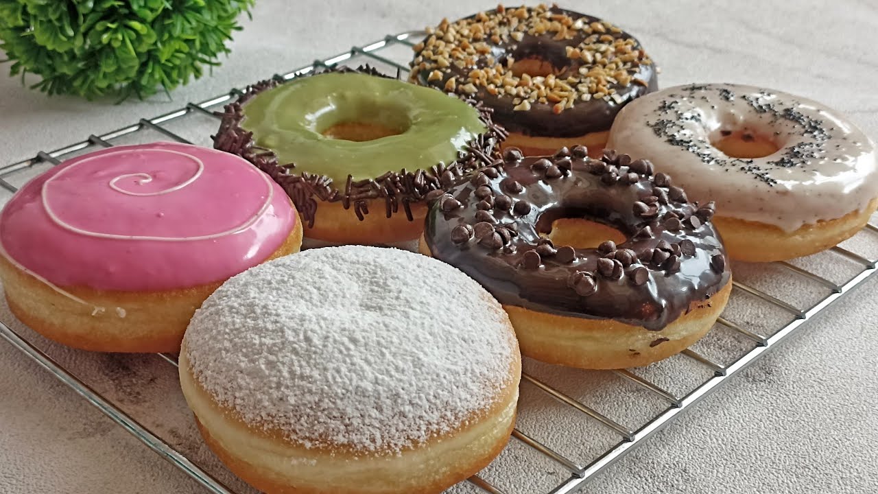 DONAT ALA COFFEE SHOP VERSI EKONOMIS YAKIN UNTUNG BESAR KALO DI JUAL ...